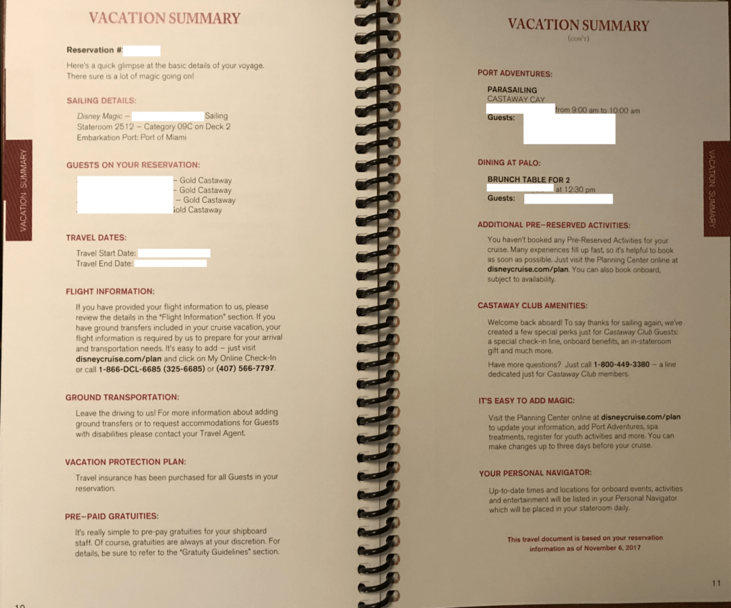 Cruise Documentation for Very Merrytime Cruise – Back to the Mouse