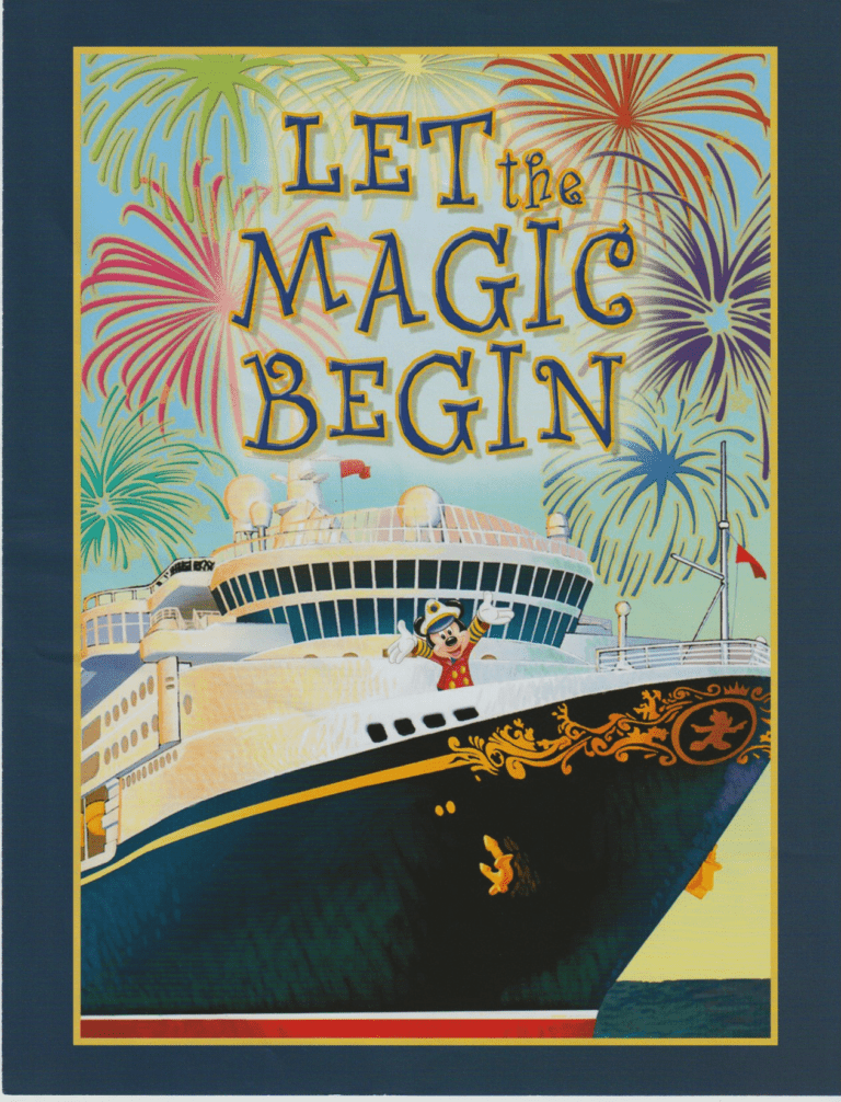 Disney Magic Let the Magic Begin Menu (Updated 2025) – Back to the Mouse