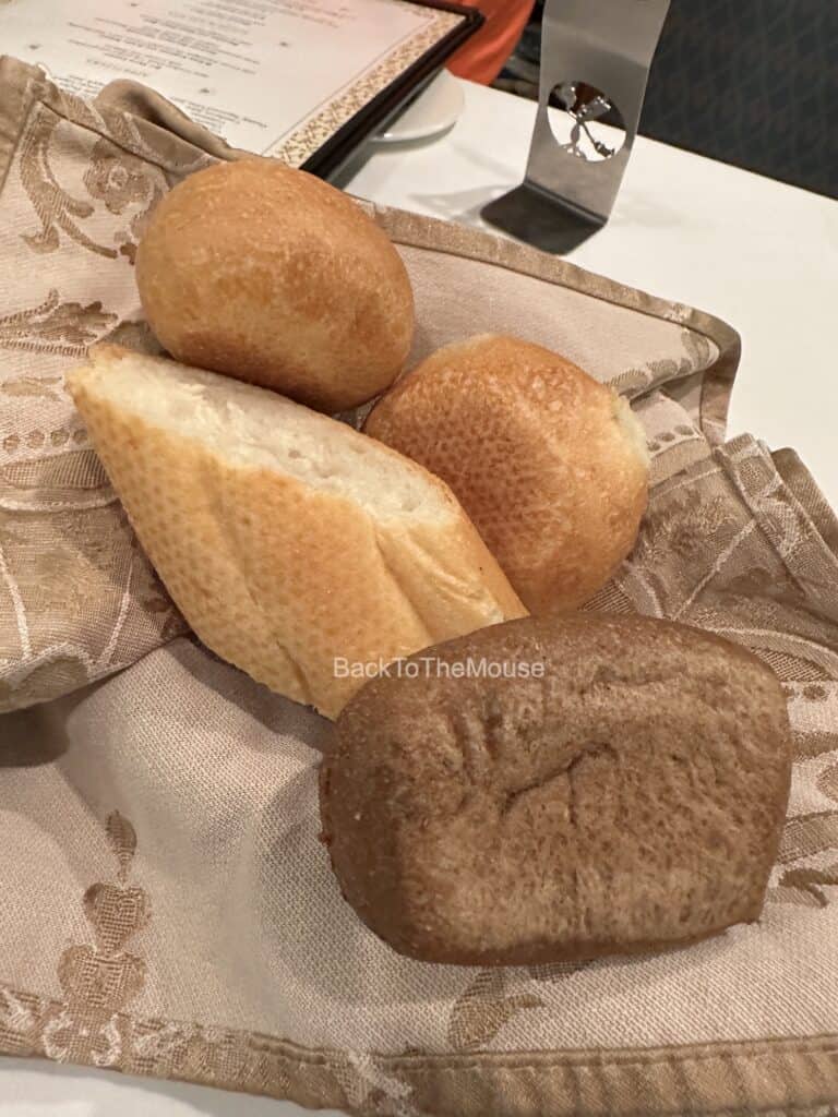 Disney Magic 2023 Lumiere’s Dinner Menu – Back to the Mouse