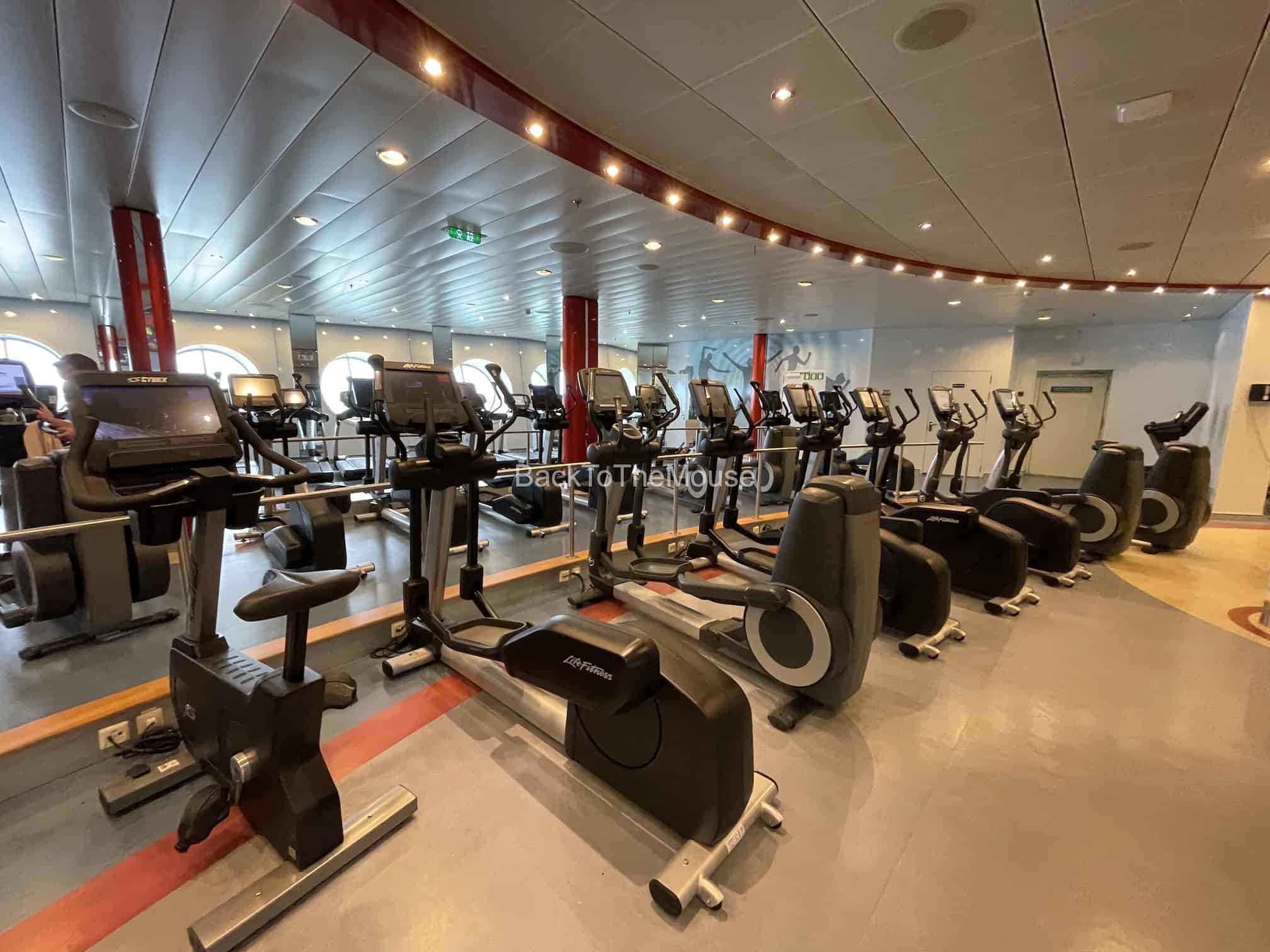 Allure of the Seas – Vitality at Sea Spa and Fitness Center and Running ...