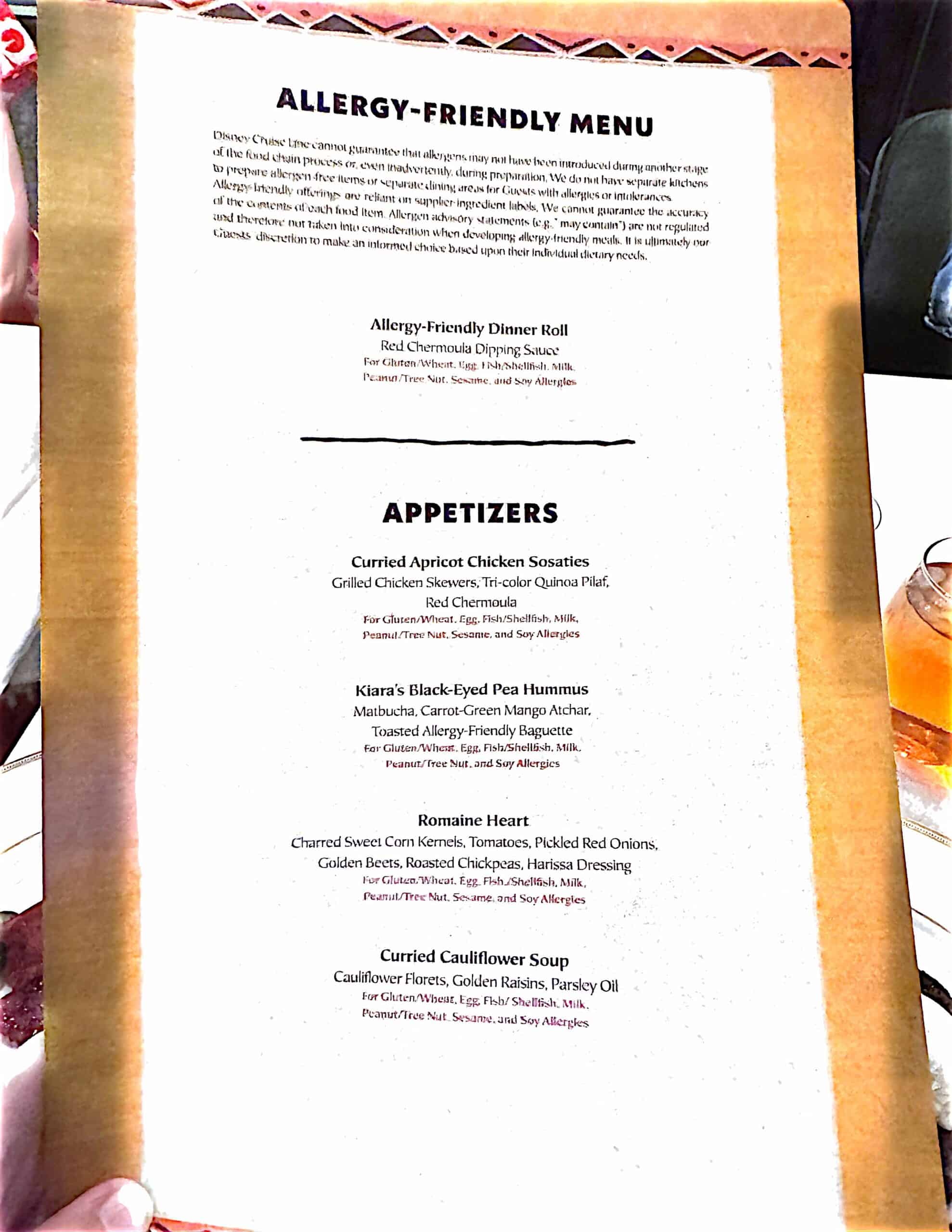 Disney Destiny Pride Lands: Feast of The Lion King Menu – Includes ...